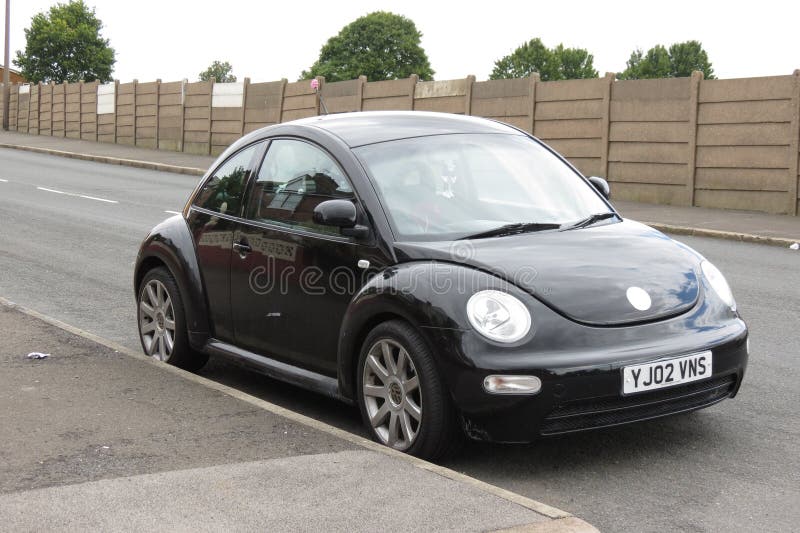 Svart Volkswagen New Beetle Bil Redaktionell Bild - Bild av sextio ...