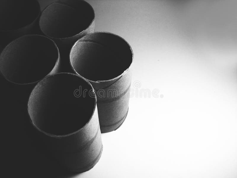 Pappersrullar I En Printingmaskin Av Ett Stort Tryck Shoppar Arkivfoto ...