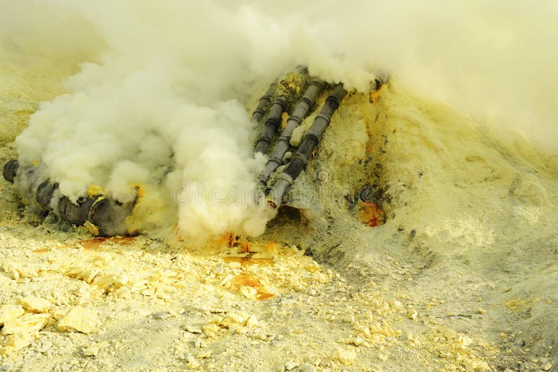 Svavel fotografering för bildbyråer. Bild av sten, natur - 56585593