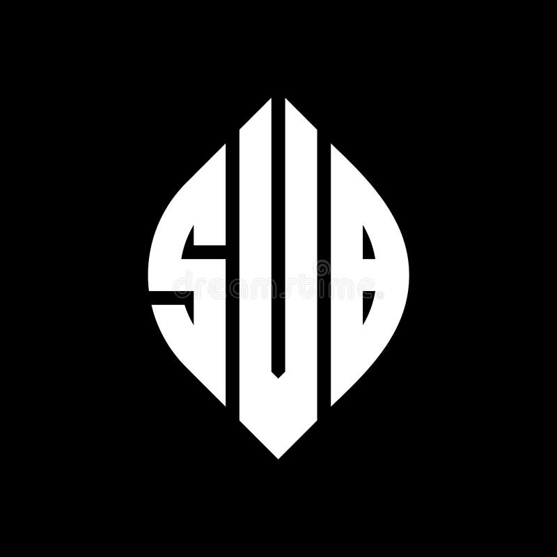 SVB Circle Letter Logo Design with Circle and Ellipse Shape. SVB ...