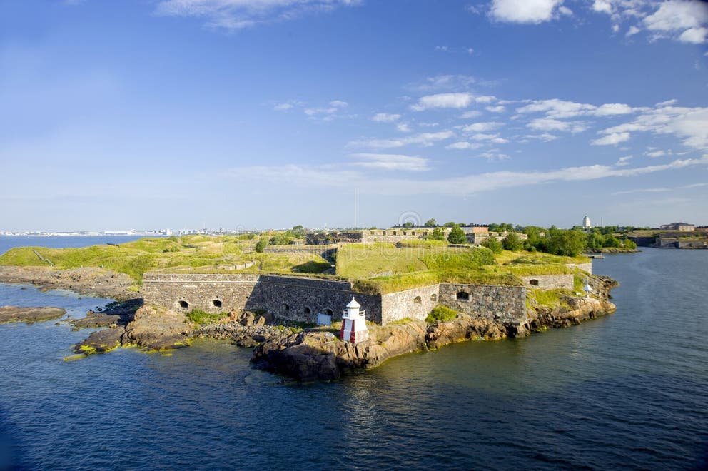 Sveaborg fortress stock photo. Image of scenic, scandinavia - 16952604