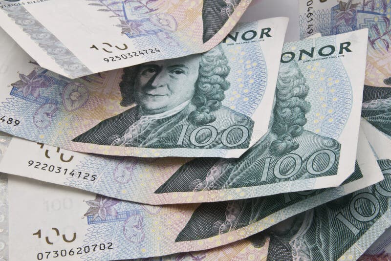 Svensk kr för valuta -1000 fotografering för bildbyråer. Bild av ...