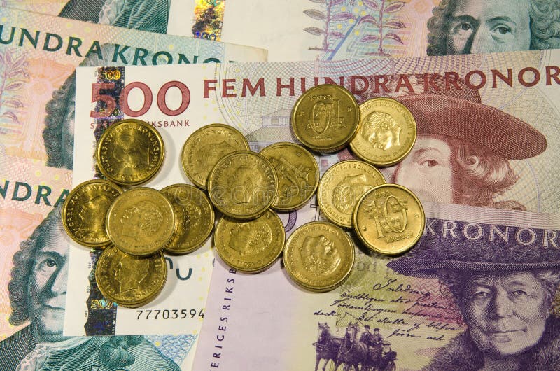 Svensk valuta fotografering för bildbyråer. Bild av kronor - 38059795