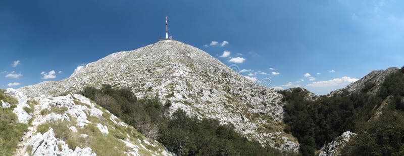 Sv. Jure - the Highest Mountain in Mountain Range Biokovo in Croatia ...