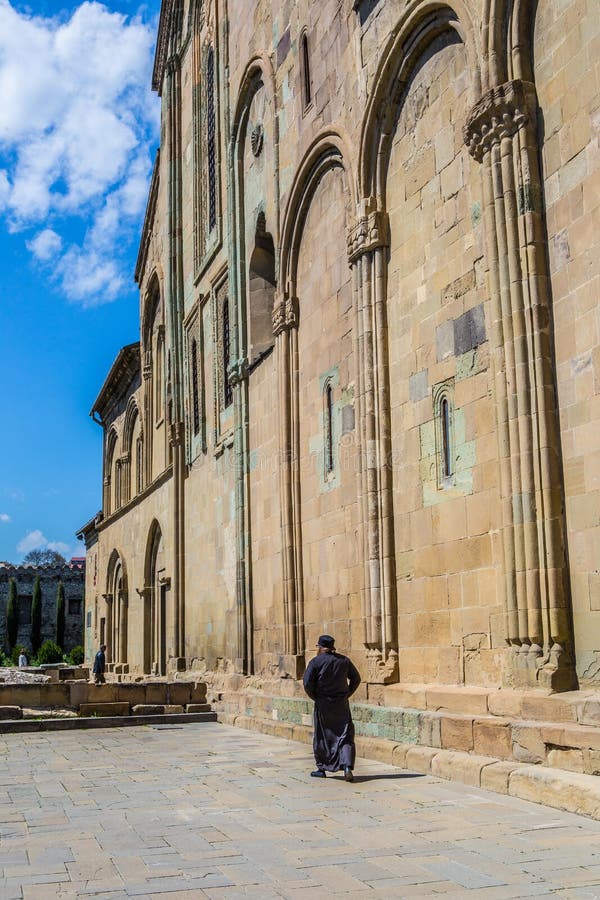 Svetitskhoveli Cathedral in Mtskheta Editorial Photography - Image of ...