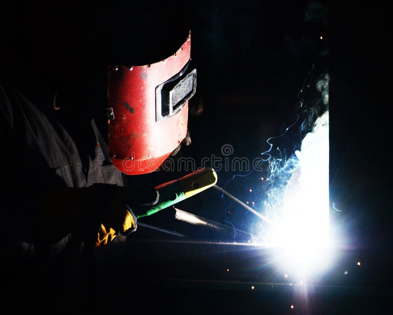 Svetsning fotografering för bildbyråer. Bild av fackla - 61267913