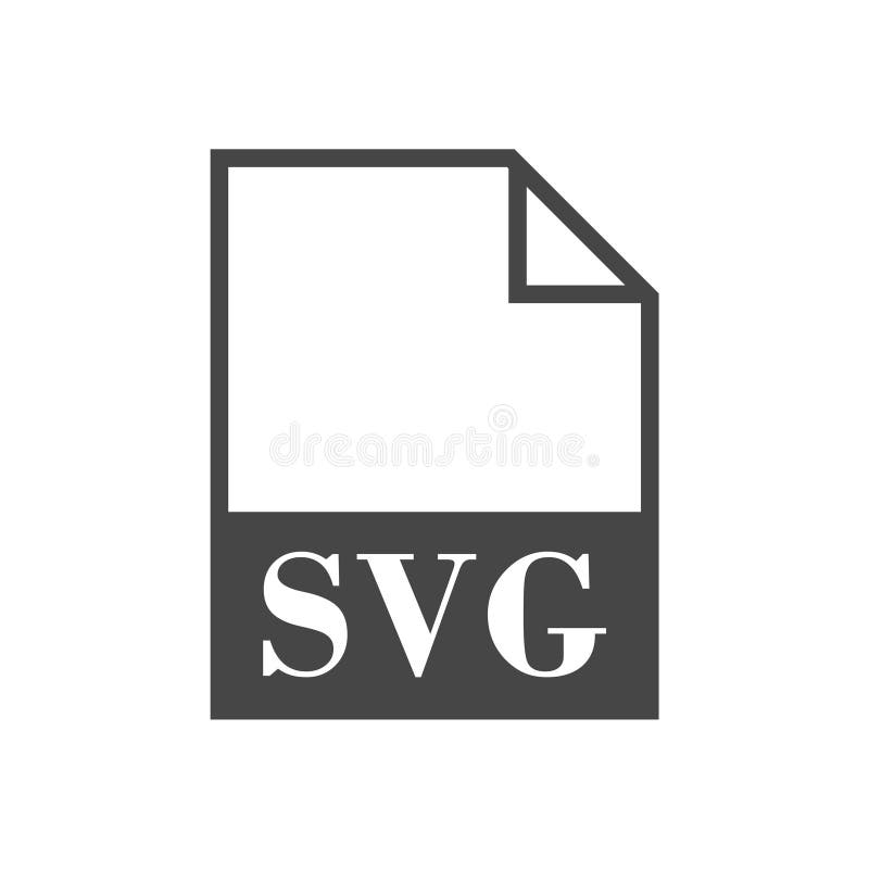 SVG file icon stock vector. Illustration of multimedia - 95316088