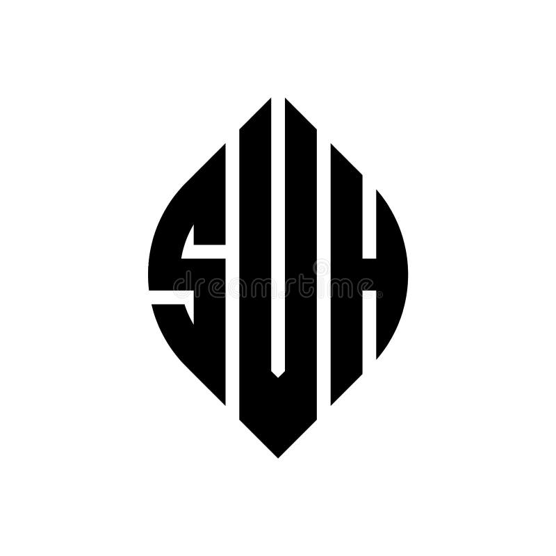 SVH Circle Letter Logo Design with Circle and Ellipse Shape. SVH ...