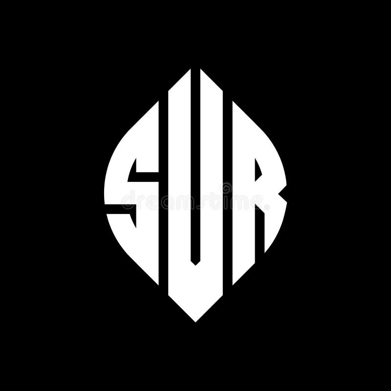 SVR Circle Letter Logo Design with Circle and Ellipse Shape. SVR ...