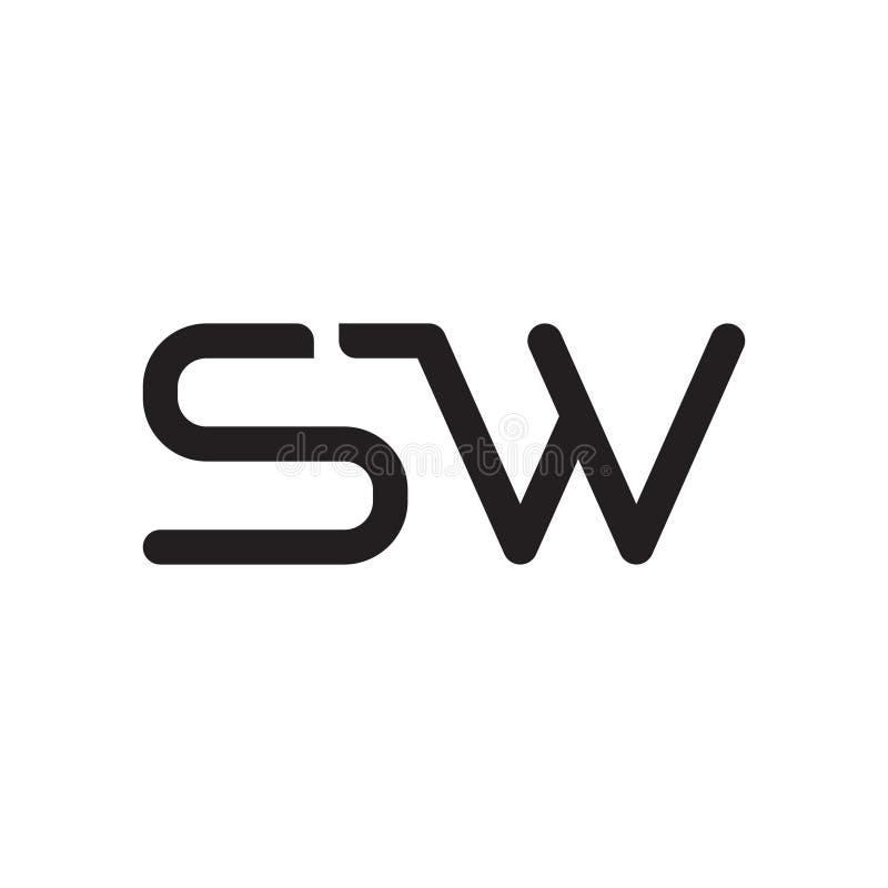 Sw Logo Stock Illustrations – 442 Sw Logo Stock Illustrations, Vectors ...