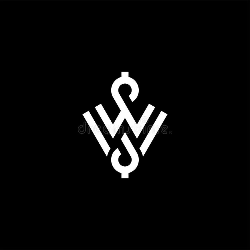 Sw Monogram Stock Illustrations – 670 Sw Monogram Stock Illustrations ...