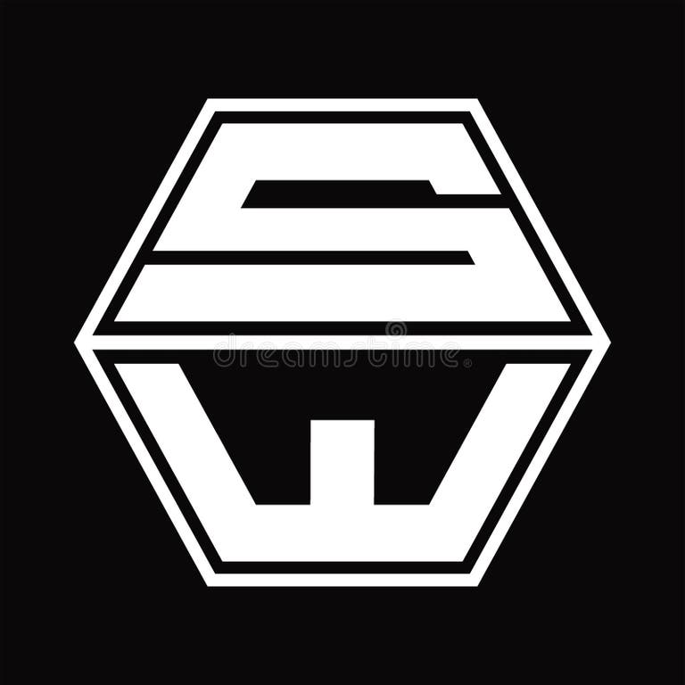 Monogram Sw Logo Stock Illustrations – 908 Monogram Sw Logo Stock ...