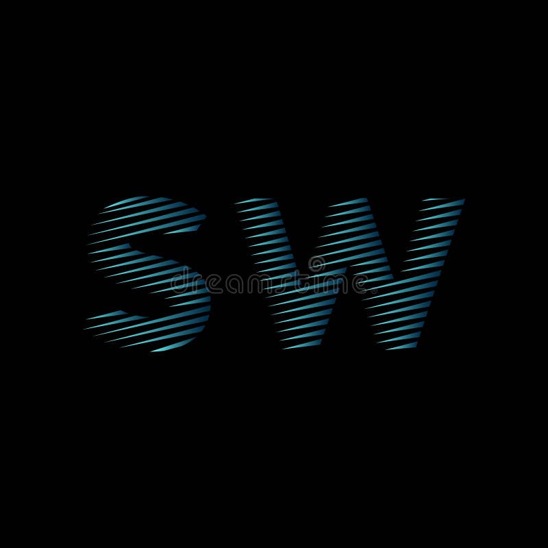 Sw Monogram Stock Illustrations – 765 Sw Monogram Stock Illustrations ...