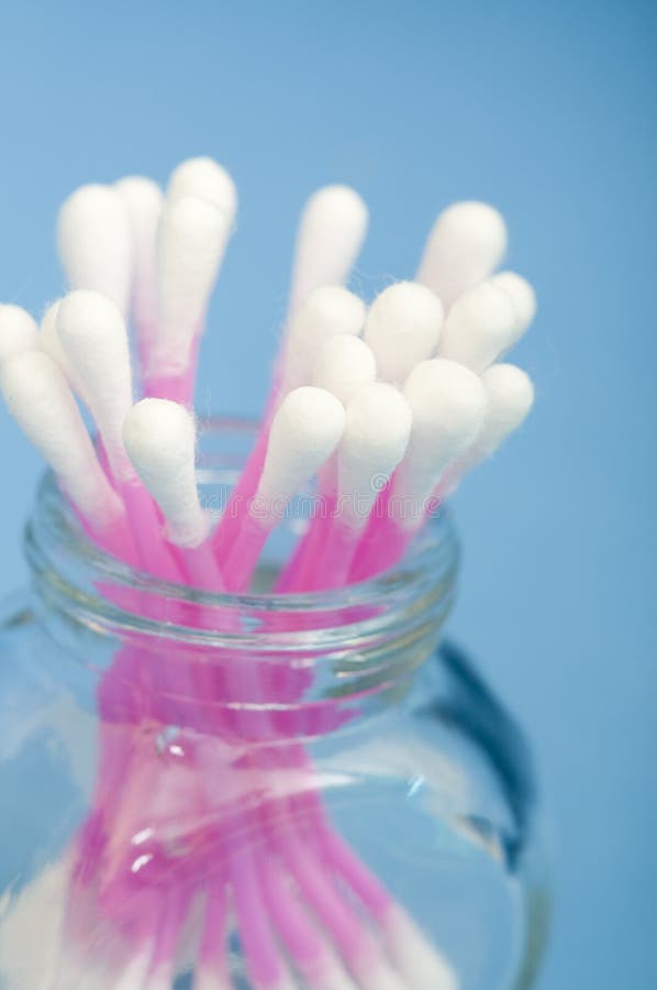 Swab stock image. Image of swabs, cotton, pink, medical - 43909529