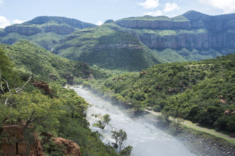 The Swadini Dam Near the Blyde River Stock Image - Image of scenic ...
