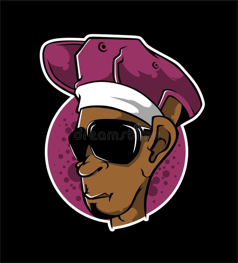 Swag man stock illustration. Illustration of tshirt, fruit - 90007894