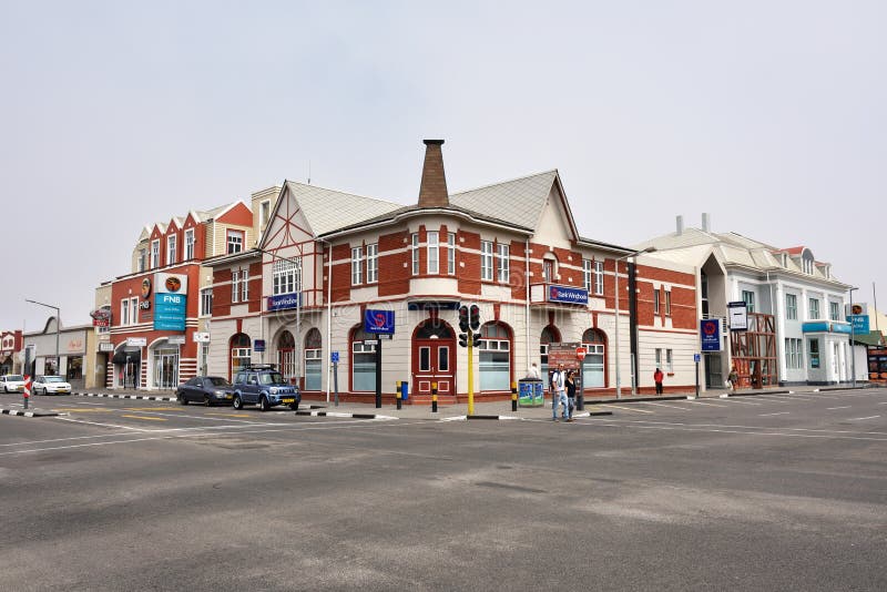 Swakopmund, Namibia, Afrika Redaktionelles Stockfoto - Bild von auto ...