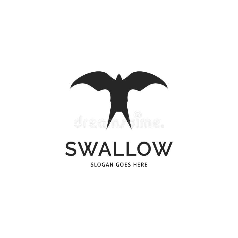 Swallow Bird Icon Vector Logo Template Illustration Design Stock Vector ...