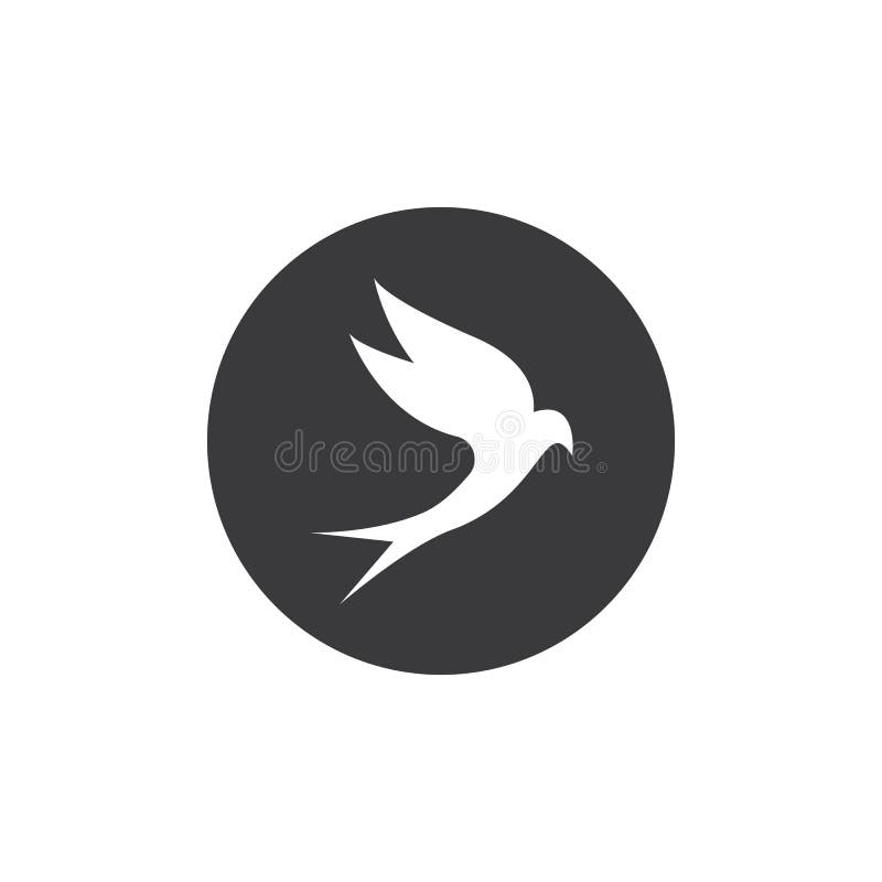 Swallow Logo Icon Design Vector Image Stock Illustration - Illustration ...