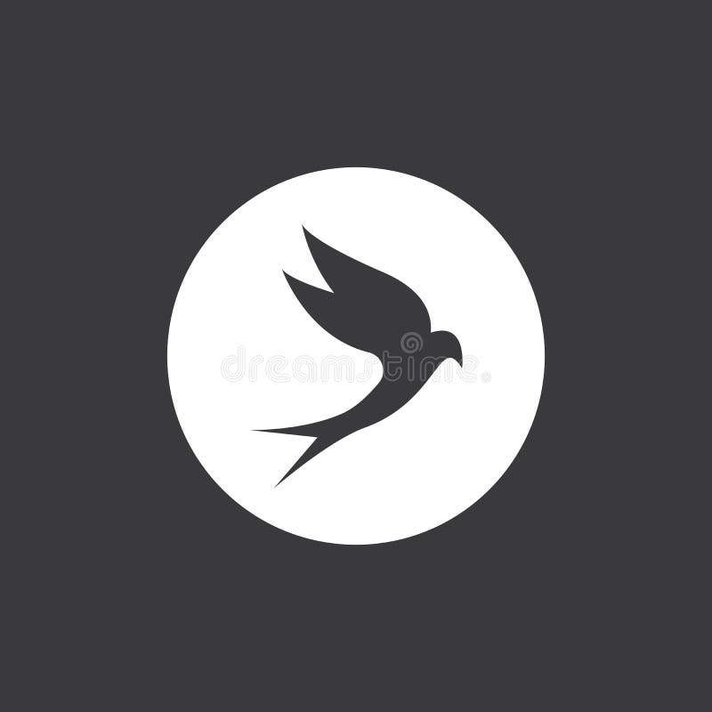 Swallow Logo Icon Design Vector Image Stock Illustration - Illustration ...