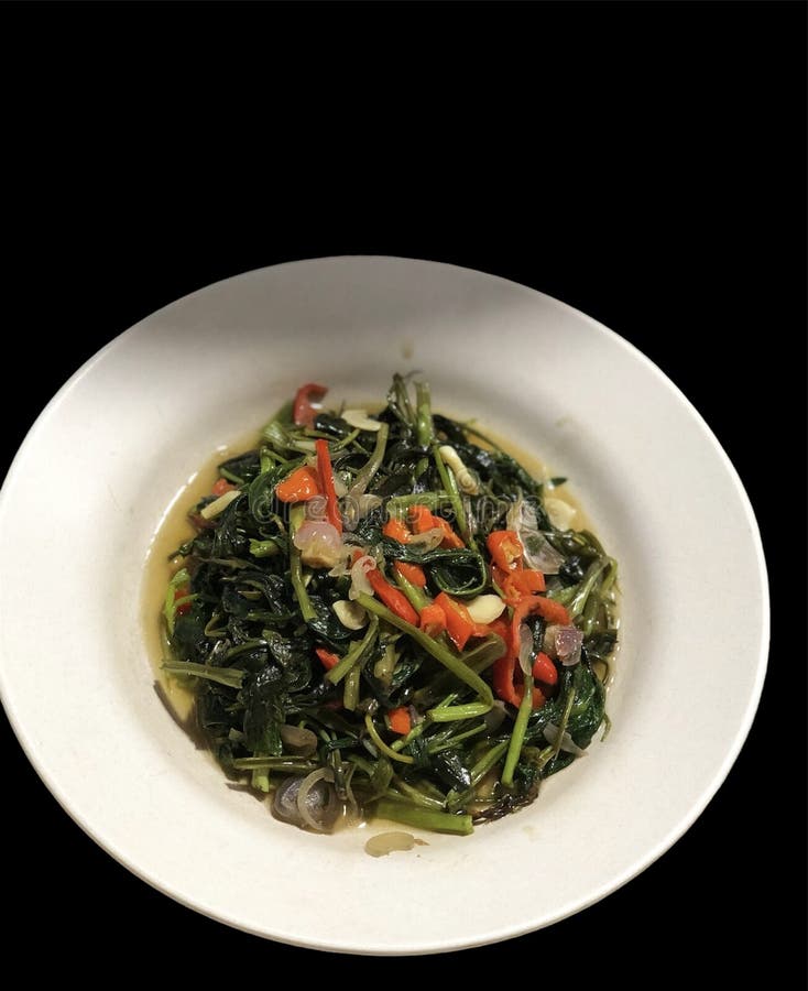 Swamp Cabbage stock image. Image of kangkung, filled - 290603491