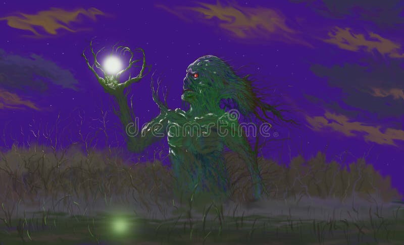 Green Swamp Monster Stock Illustrations – 120 Green Swamp Monster Stock ...