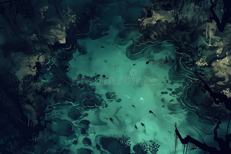 Swampland Mysterious Swamp Forest Landscape Tabletop RPG Map Fantasy ... Swampland Mysterious Swamp Forest Landscape Tabletop RPG Map Fantasy ...