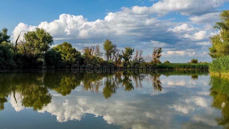 Swamps and Wilderness of the Danube Delta in Romania Stock Image ...