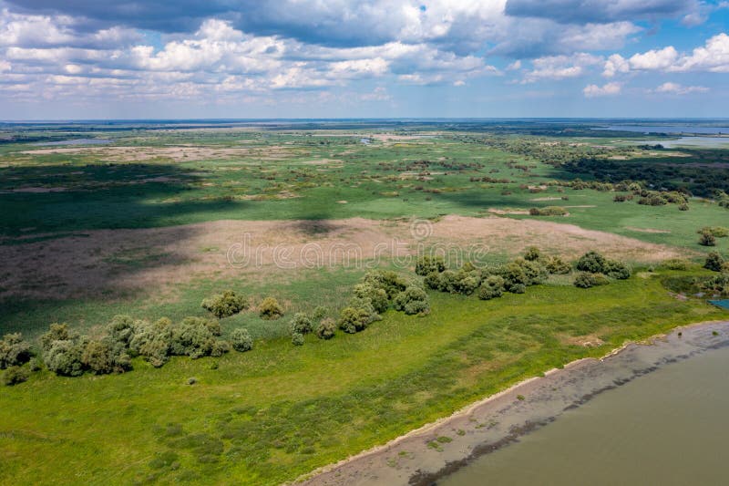Swamps and Wilderness of the Danube Delta in Romania Stock Image ...