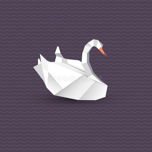 Stylized Swan Stock Illustrations – 777 Stylized Swan Stock ...