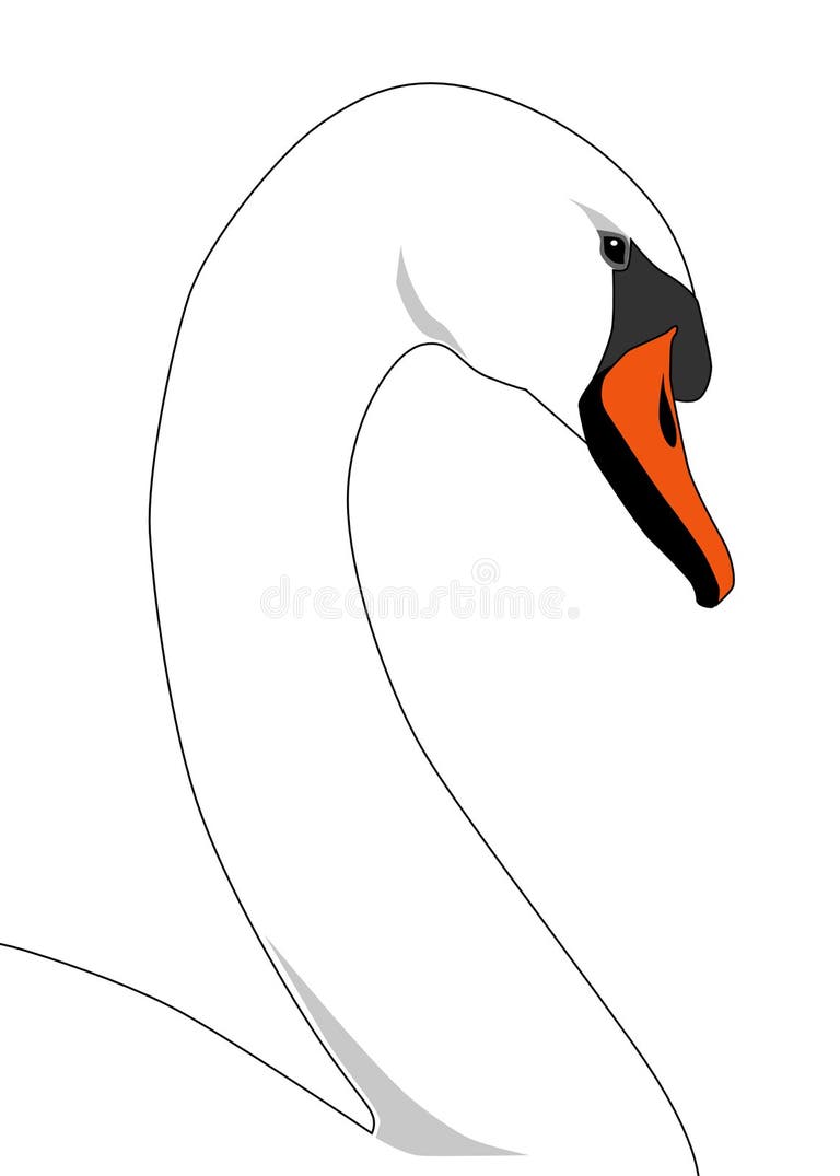 Swan Profile Stock Illustrations – 389 Swan Profile Stock Illustrations ...