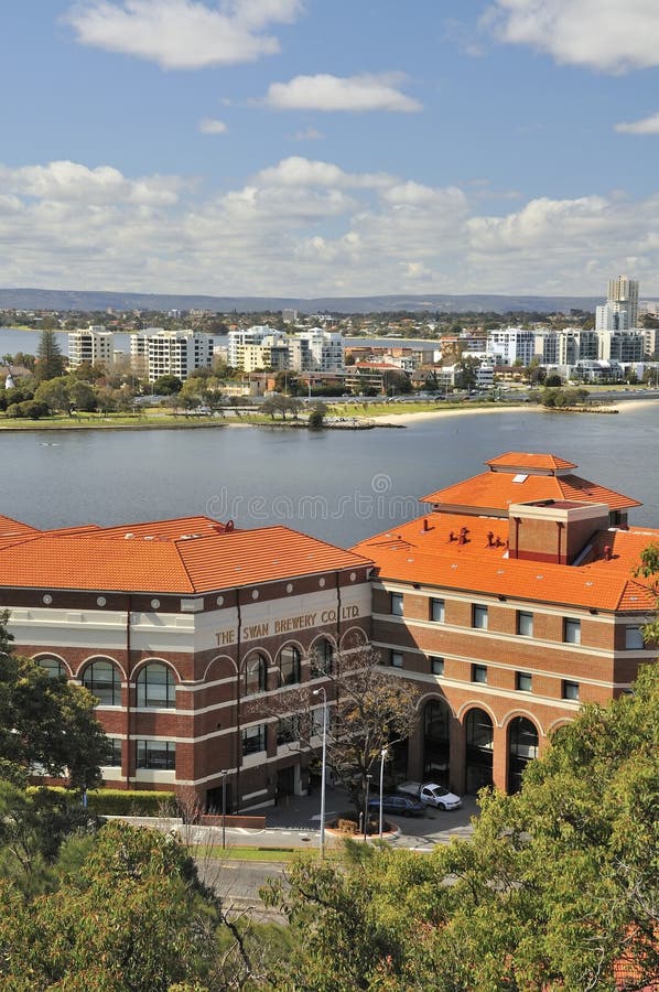 The Swan Brewery editorial stock image. Image of swan - 20897634