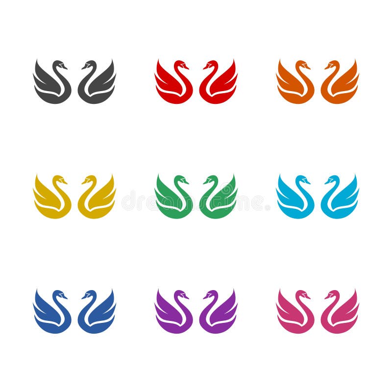 Swan Icon Stock Illustrations – 10,732 Swan Icon Stock Illustrations ...