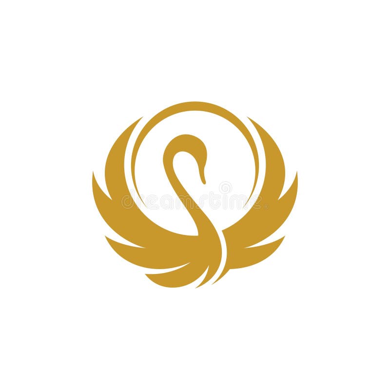 Swan Logo Images Illustration Stock Vector - Illustration of shape ...