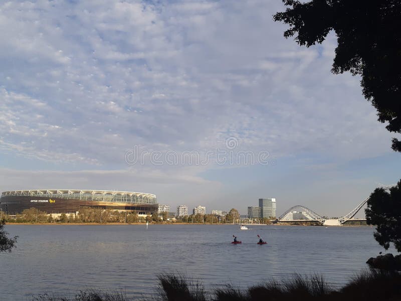 Swan river in Perth editorial photo. Image of dusk, river - 168845756
