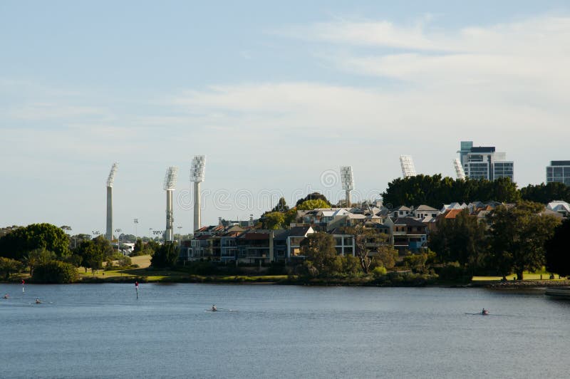 Swan River - Perth - Australia Stock Photo - Image of water, river ...