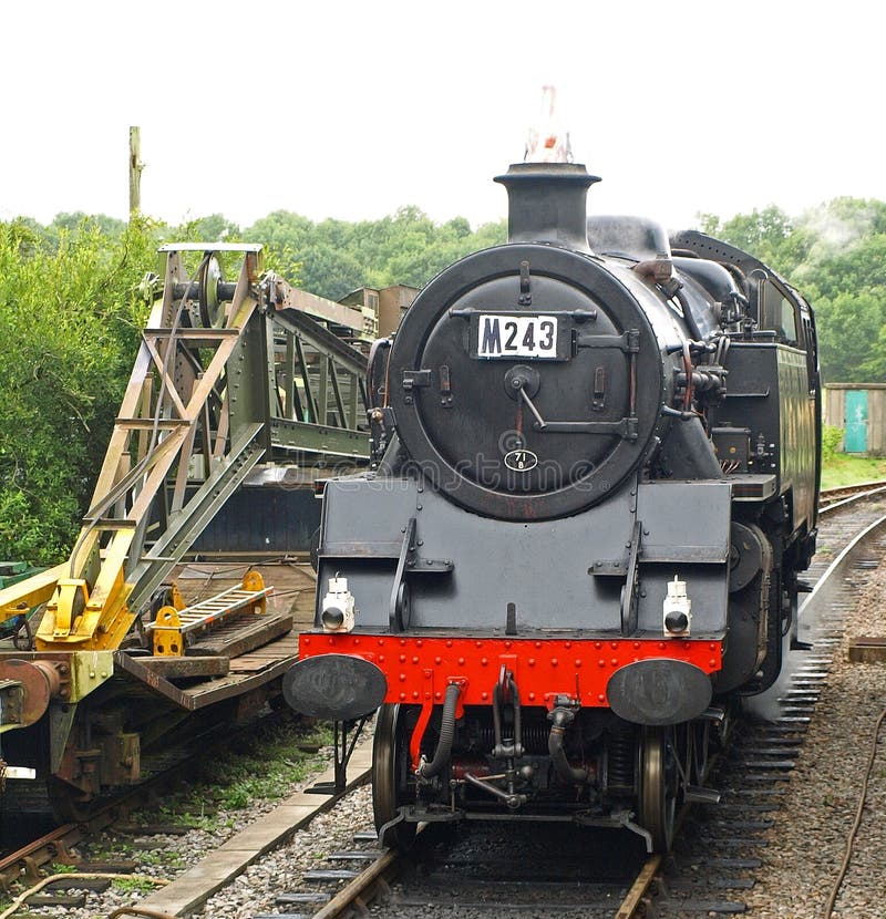 Steam Engine Train on the Swanage Railway Editorial Photo - Image of ...