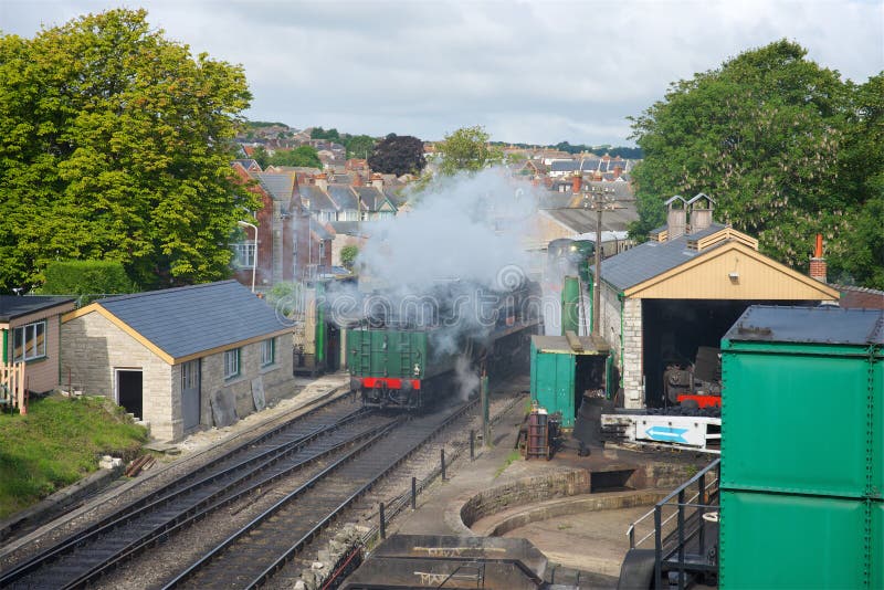 Swanage Station Railway Dorset UK Editorial Stock Photo - Image of ...