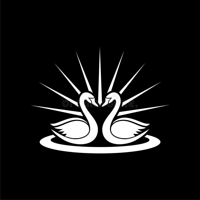 Swan Logo Yellow Background Stock Illustrations – 189 Swan Logo Yellow ...