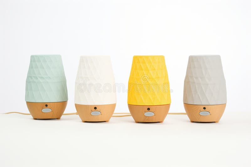 Swap Pads of Different Colors for an Aroma Diffuser Stock Image - Image ...