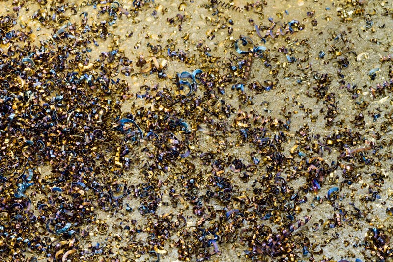 Swarf Industrial Background Stock Image - Image of chaos, abstract ...