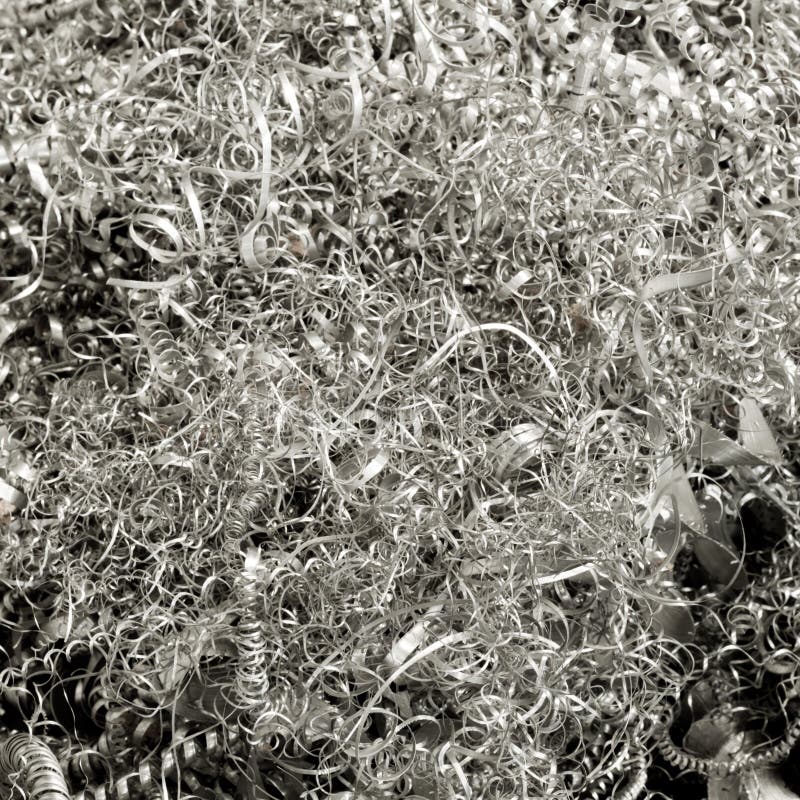 Swarf Industrial Background Stock Image - Image of machining, recycle ...