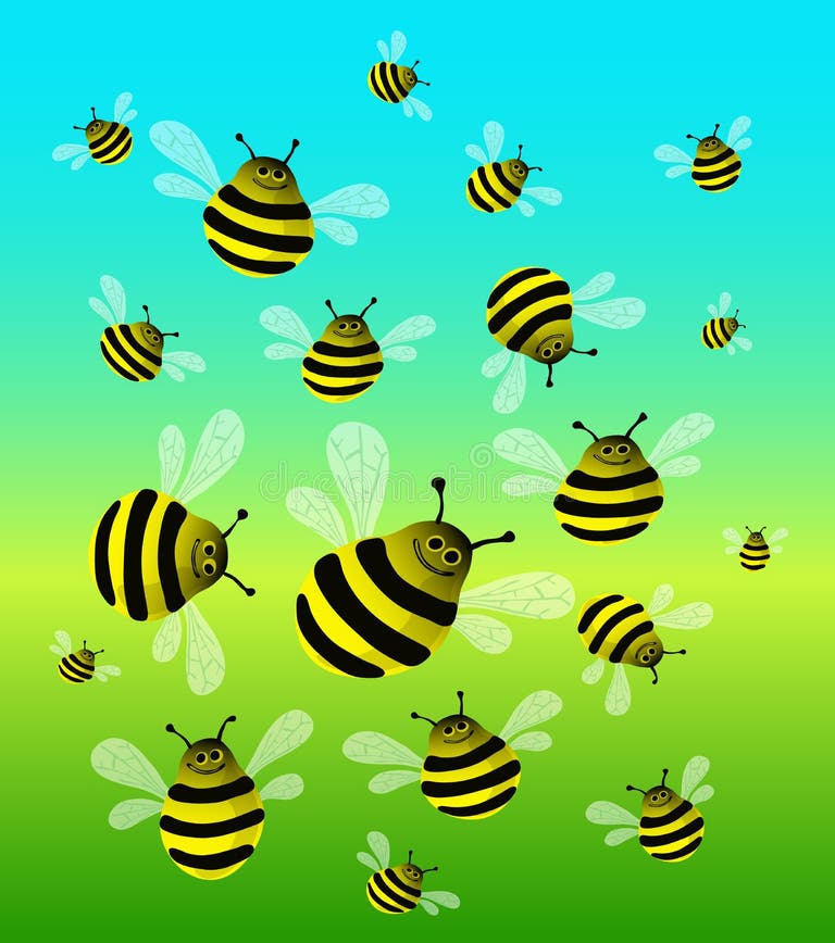 Bee Swarm Stock Illustrations – 7,399 Bee Swarm Stock Illustrations ...