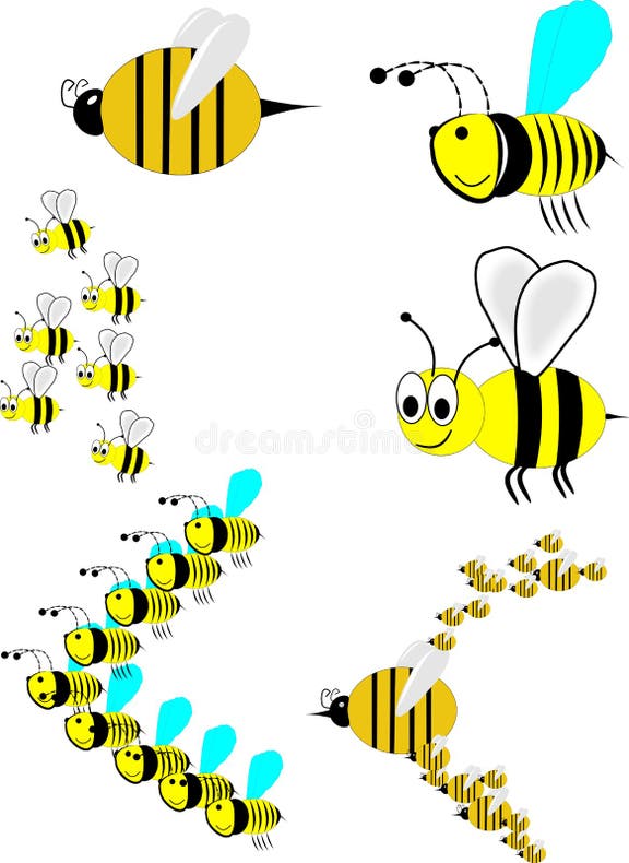Swarm Bees Cartoon Stock Illustrations – 475 Swarm Bees Cartoon Stock ...