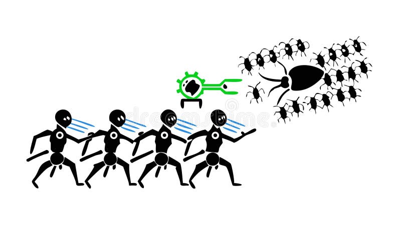 Swarm Intelligence Collective Action: Group Behavior, Vector Design ...