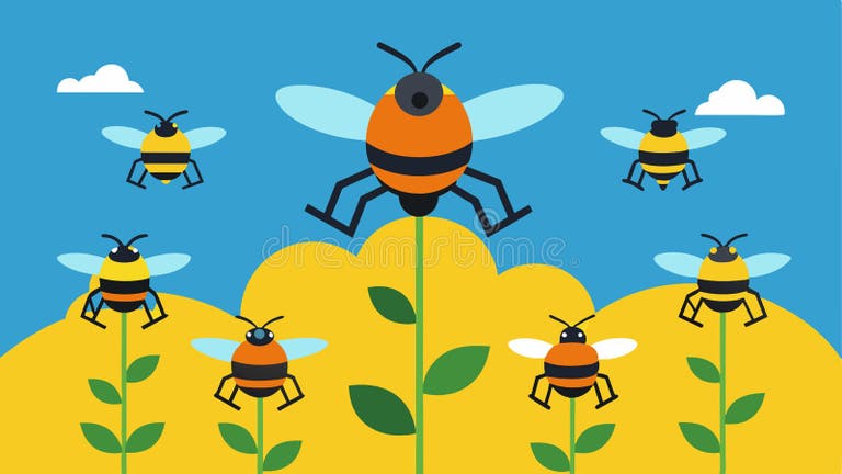 A Swarm of Tiny Drones Pollinate Crops Mimicking the Behavior of Bees ...