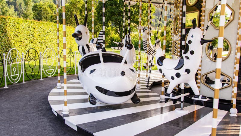 Swarovski Kristallwelten Crystallized Carousel Editorial Stock Image ...