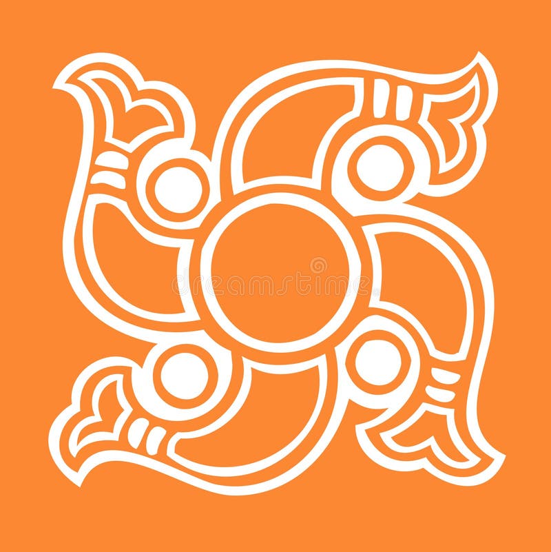 Swasti divino ilustración del vector. Ilustración de universo - 3478107