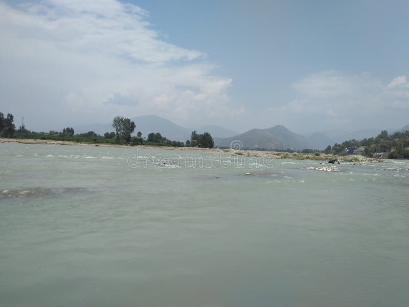 Swat river stock photo. Image of trees, nature, river - 191109856