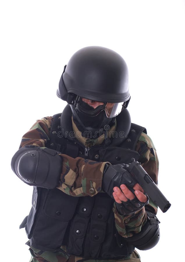 Swat soldier stock image. Image of patriot, american, proposal - 2670099